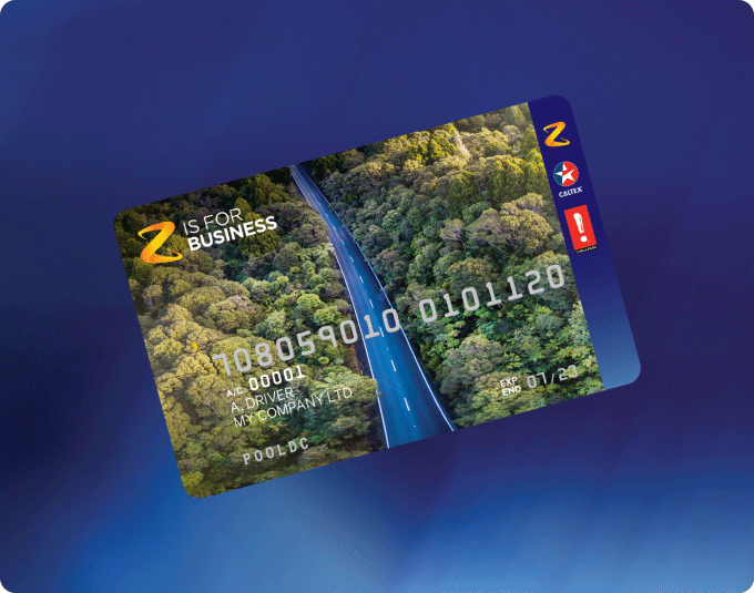 For businesses – Z Energy, Z is for New Zealand