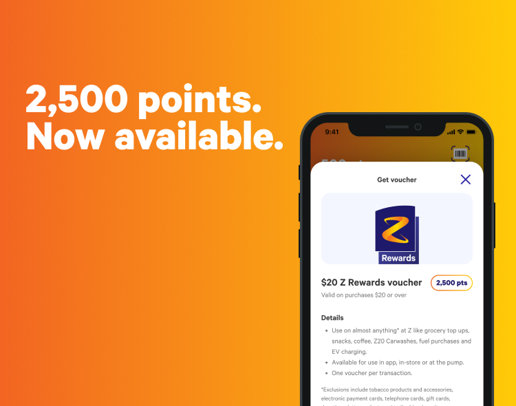 Z Rewards – Z Energy, Z is for New Zealand